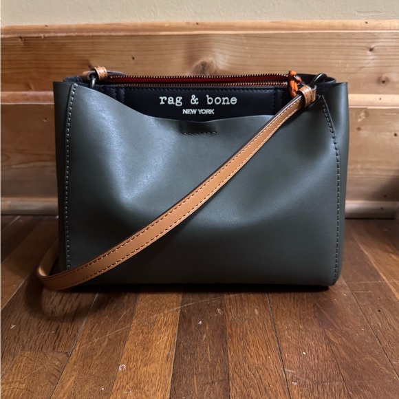 rag & bone | Bags | Rag Bone Green Leather Crossbody Bag | Poshmark